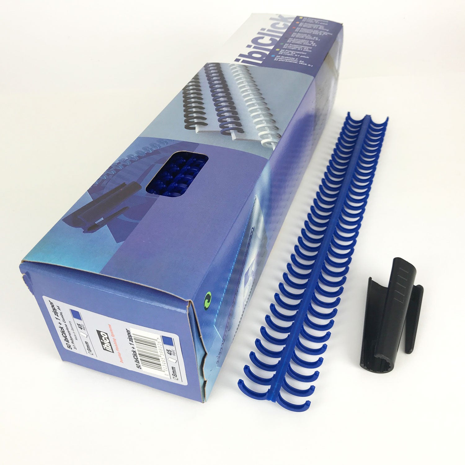 GBC Ibiclick ClickBind A4 Spines 8mm (50) – Elmstok Ltd