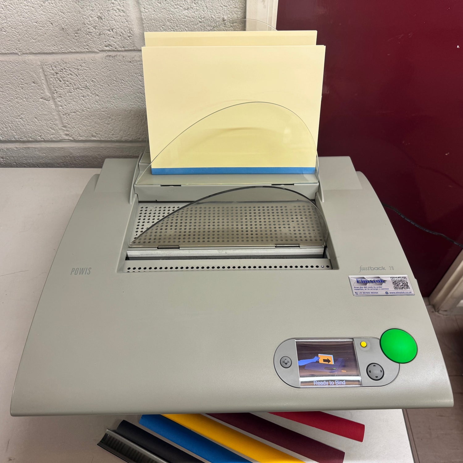 Pre-owned, Used Powis Fastback 20 Document Thermal Strip Binding ...