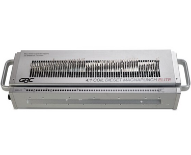 GBC Magnapunch Elite 4:1 Coil Spiral Bind Punch Tool Die-Set – Elmstok Ltd