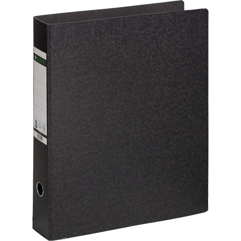 Leitz 180 Degree A3 Lever-Arch Hardboard File Black 80mm Spine - Pack ...