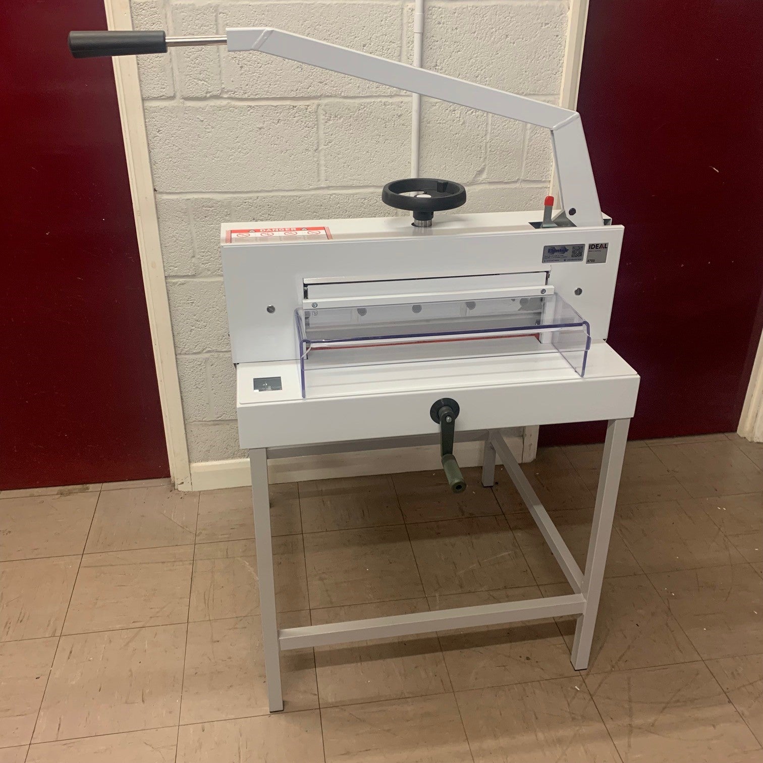 Ex-Display IDEAL 4705 Manual Heavy-Duty Guillotine | Elmstok Ltd