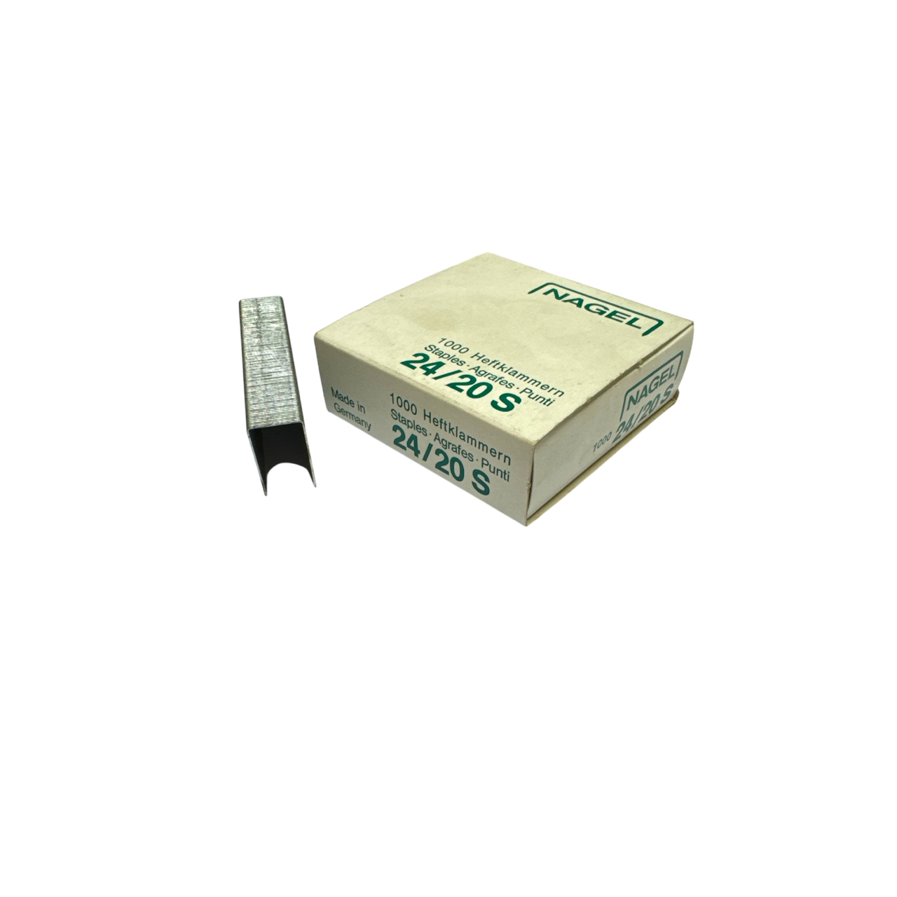 Nagel Chisel Pointed Staples 24/, 26/, 50/ Types – Elmstok Ltd