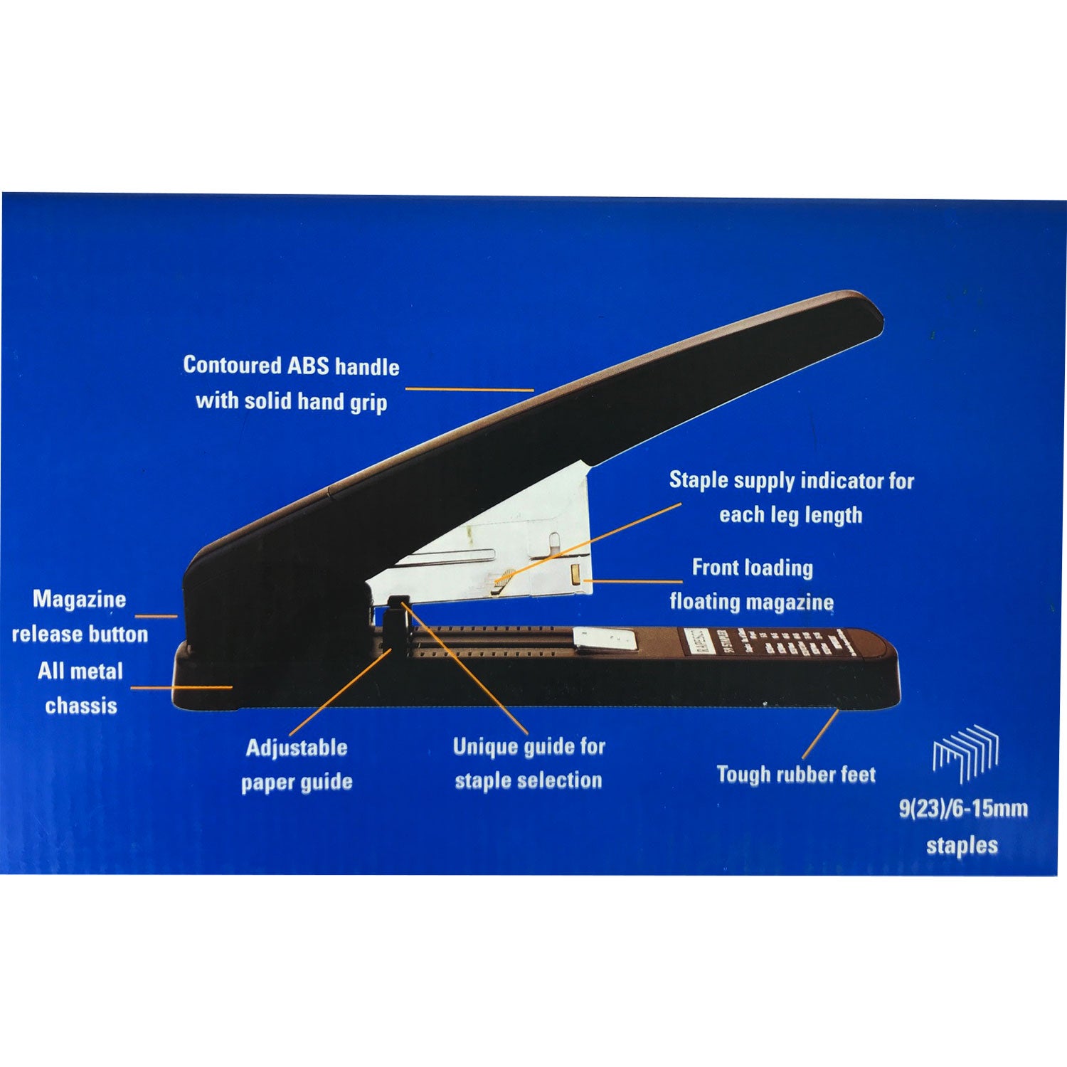 Rapesco 59 Heavy-Duty Manual Office Stapler Stapling Machine – Elmstok Ltd
