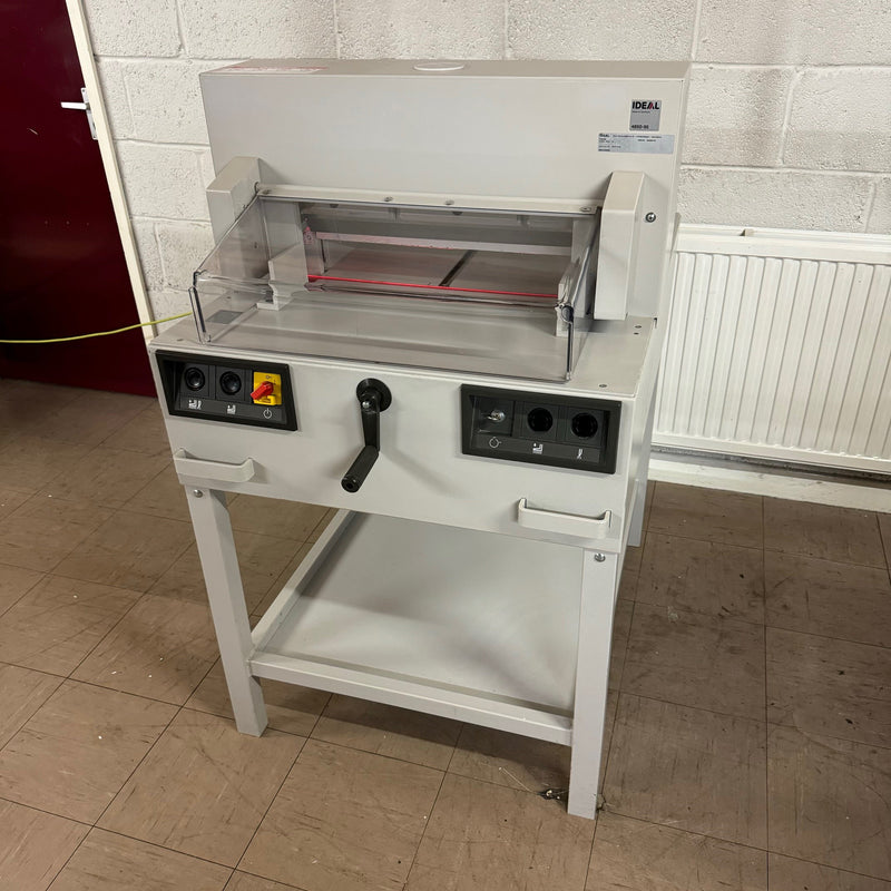 Pre-owned IDEAL 4850-95 Guillotine With Automatic-Clamp – Elmstok Ltd
