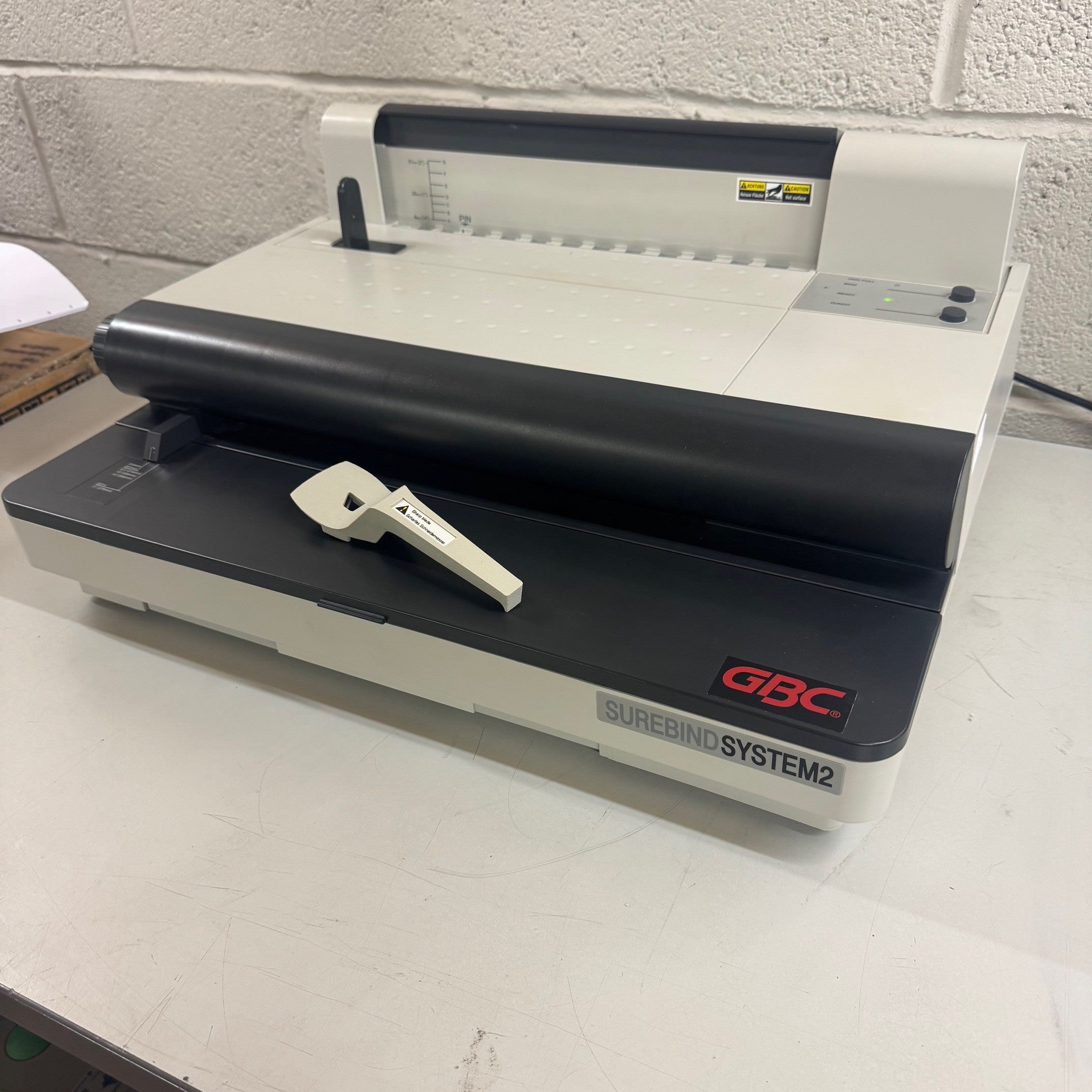 Ex-demo, Used, GBC Surebind System 2 Pro Electric Strip Punch & Closer ...