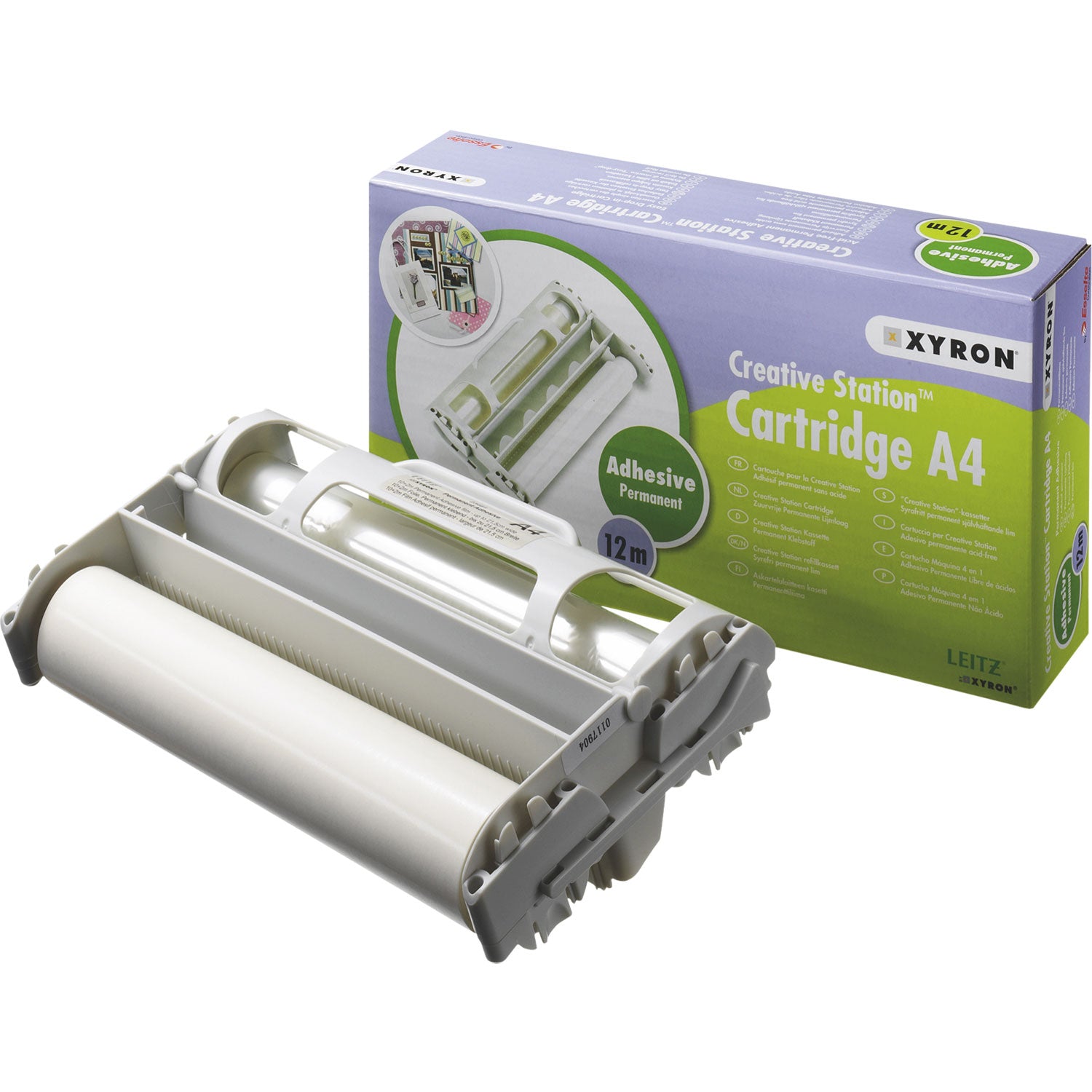 Xyron A4 Creative Station Permanent Adhesive Refill Cartridge 23461 ...