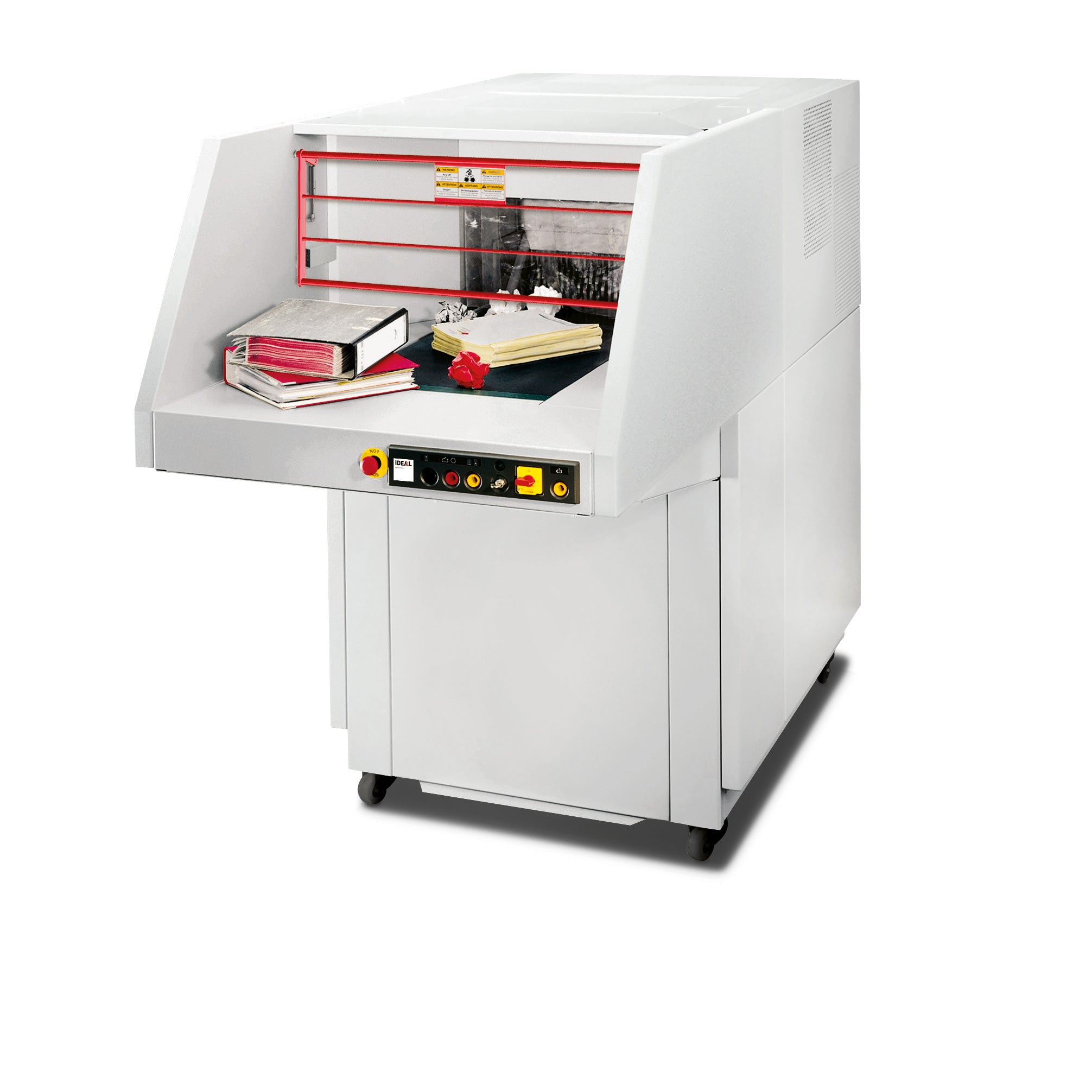 IDEAL 5009 Cross-Cut 8x40-80mm Bulk Paper Shredder P-2 – Elmstok Ltd