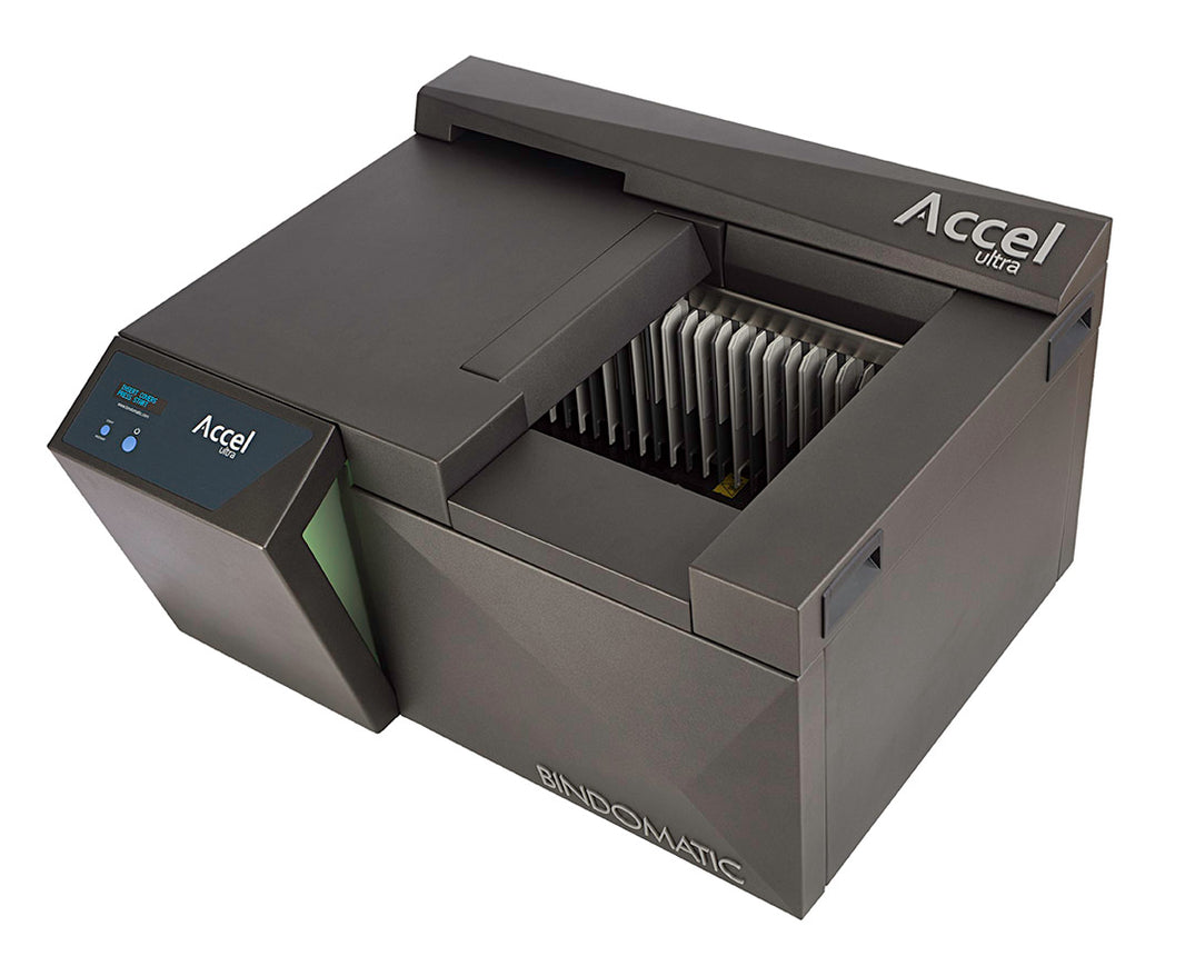 Bindomatic Accel Ultra Automatic Thermal Binding Machine – Elmstok Ltd