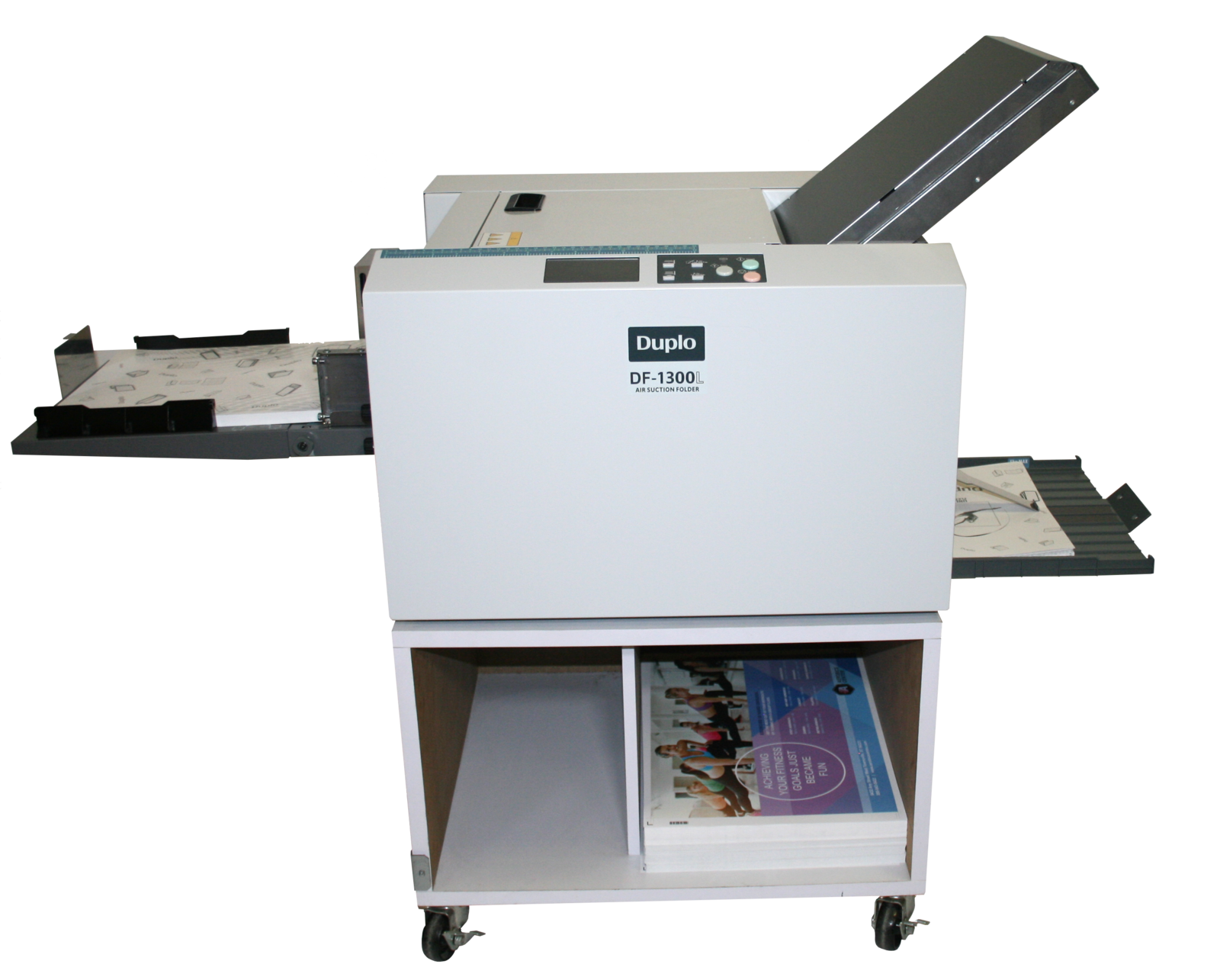 Duplo DF-1300L A3 Long-Sheet Suction-Fed Folder Machine | Elmstok Ltd