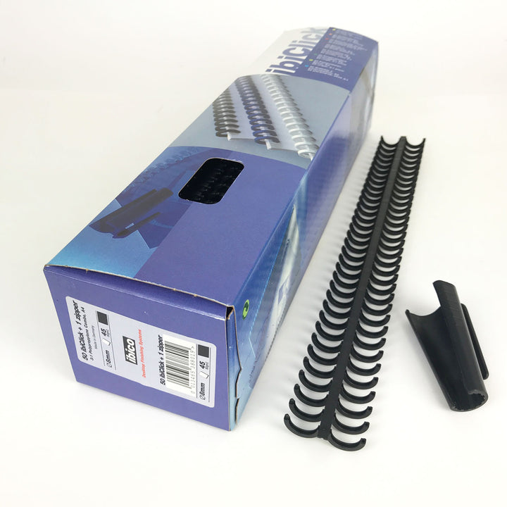 GBC Ibiclick ClickBind A4 Spines 8mm (50) | Elmstok Ltd
