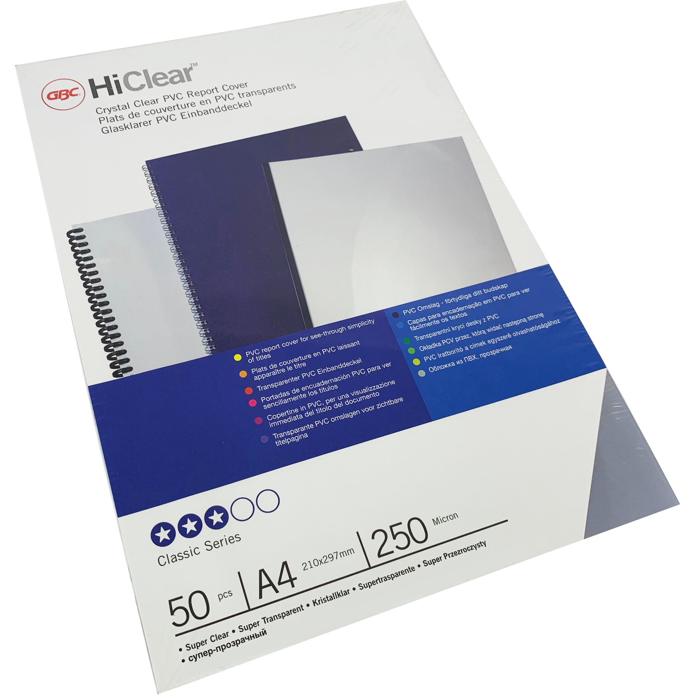 Branded Super-Clear PVC 250Micron Clear PPE Face-Shield Sheets (50 ...