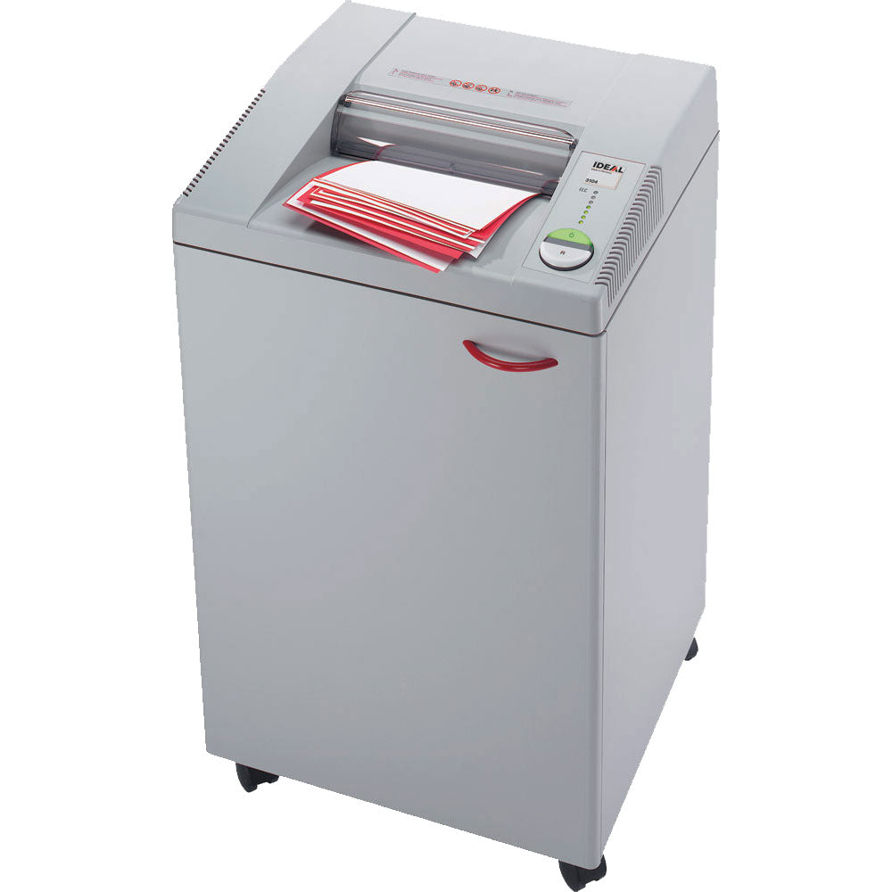 IDEAL 3104CC Cross-Cut 2 x 15mm High-Security Office Shredder P-5 ...