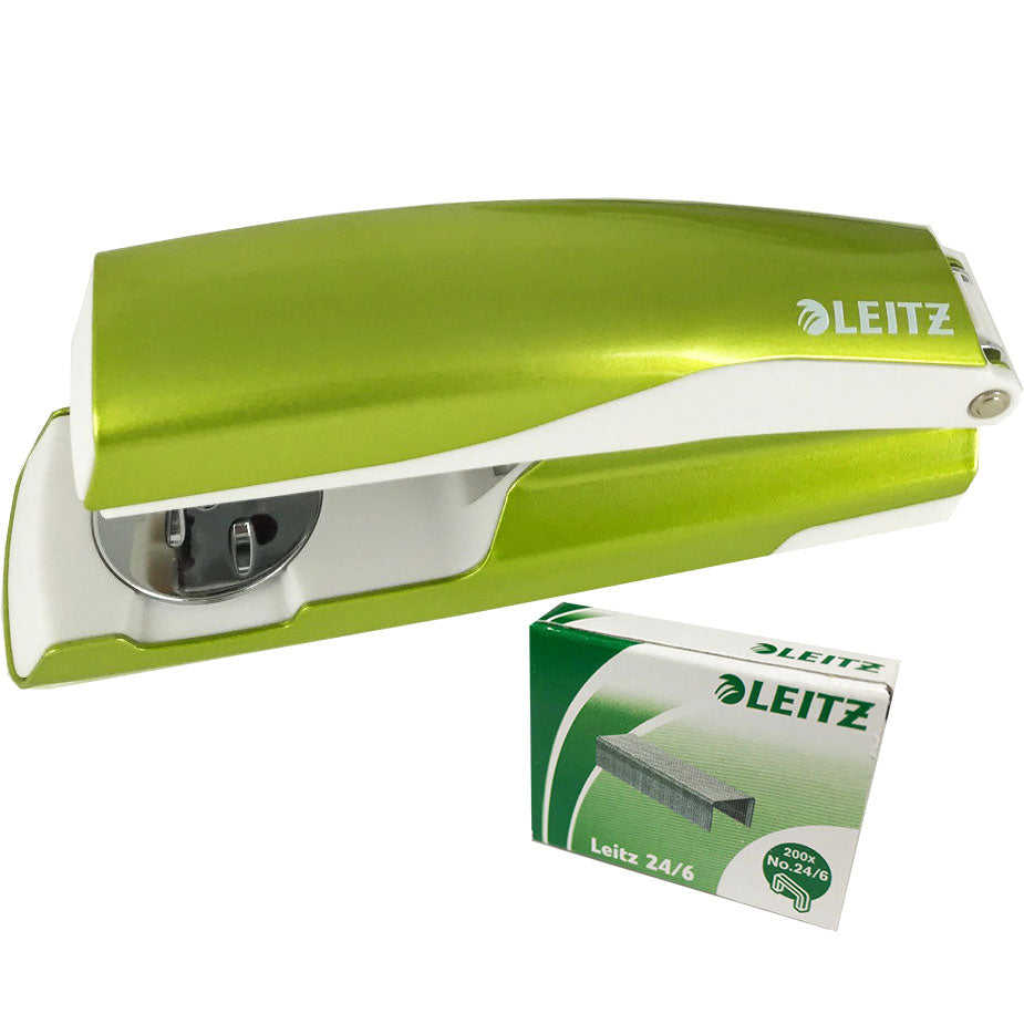 Leitz WOW NeXXT 30 Stapler Metallic Green - 55021064 – Elmstok Ltd