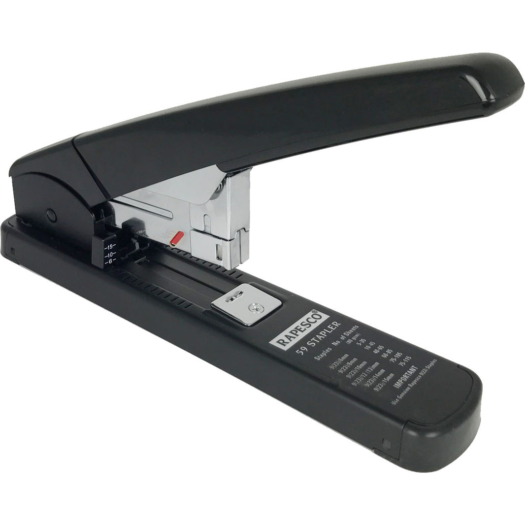 Rapesco 59 Heavy-Duty Manual Office Stapler Stapling Machine – Elmstok Ltd