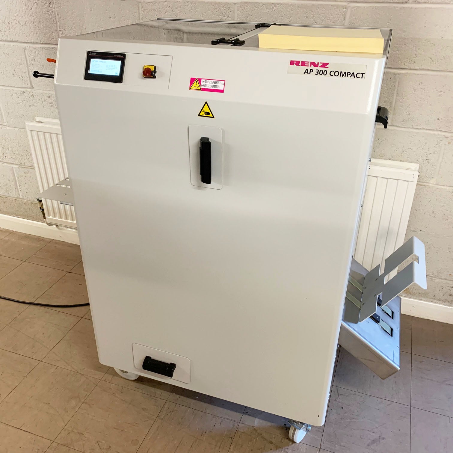 Like New, Used Renz AP300 Compact High-Speed Automatic Paper Document ...