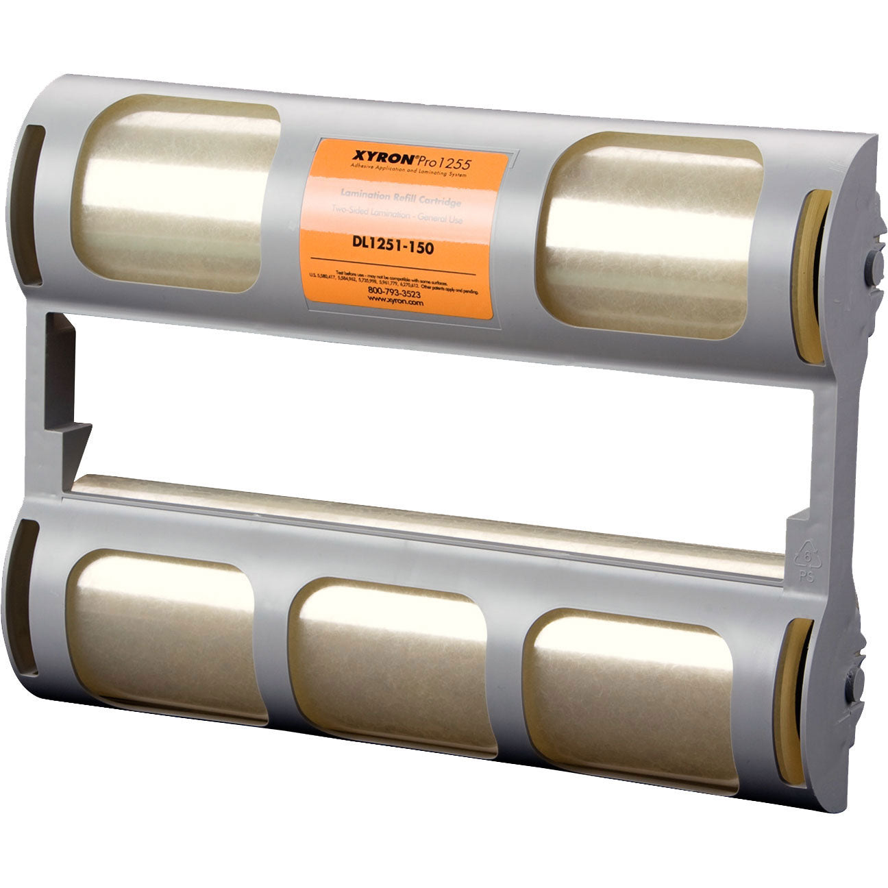 Xyron Pro 1255 A3 DL1251-150 Clear Double Laminate Refill Cartridge ...